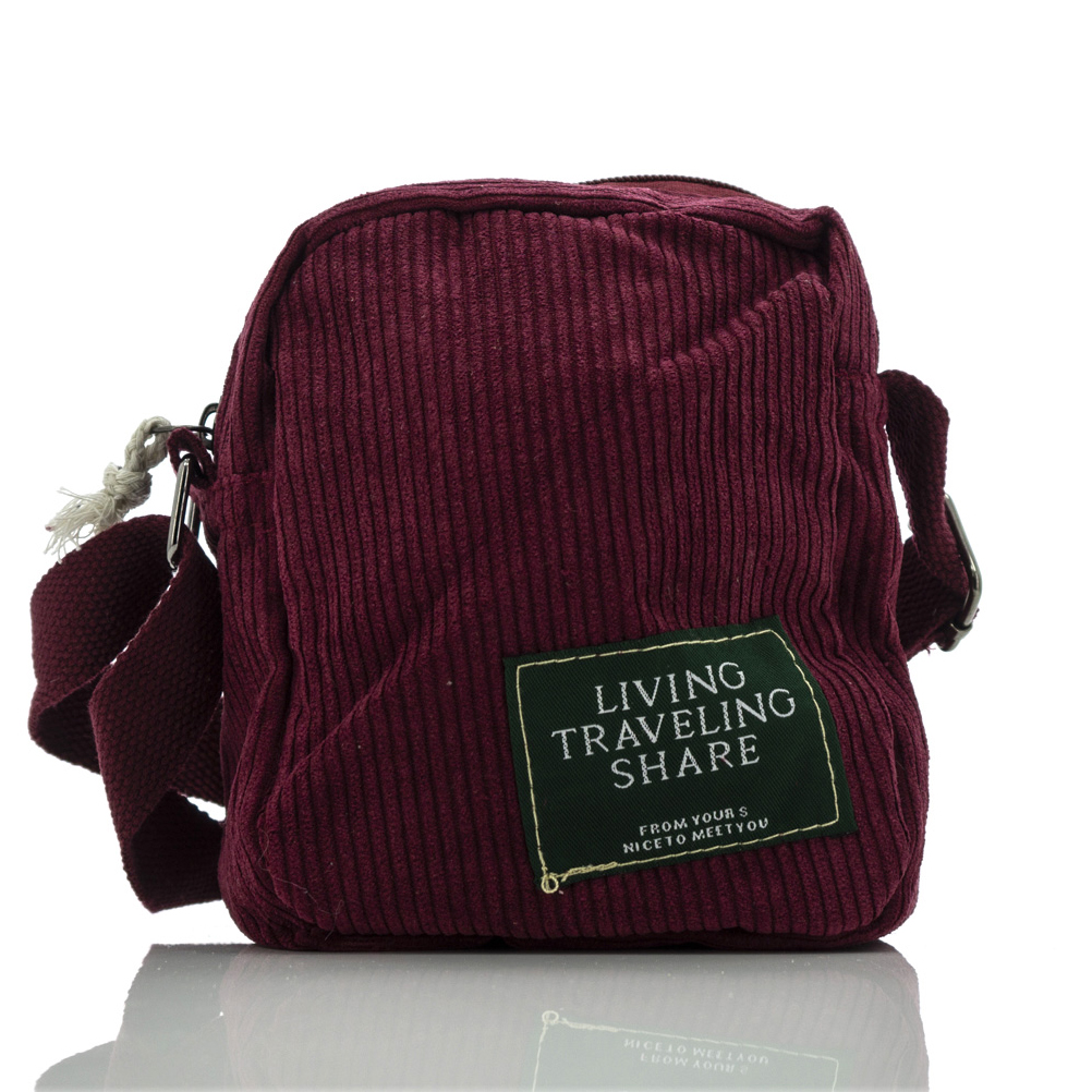 ველვეტის მინი ჩანთა